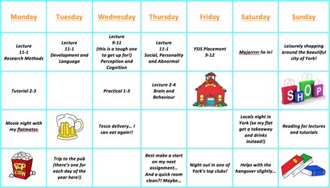 Timetable Example Babe Voices