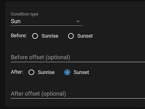 Sun Condition In Automation Configuration Home Assistant Community
