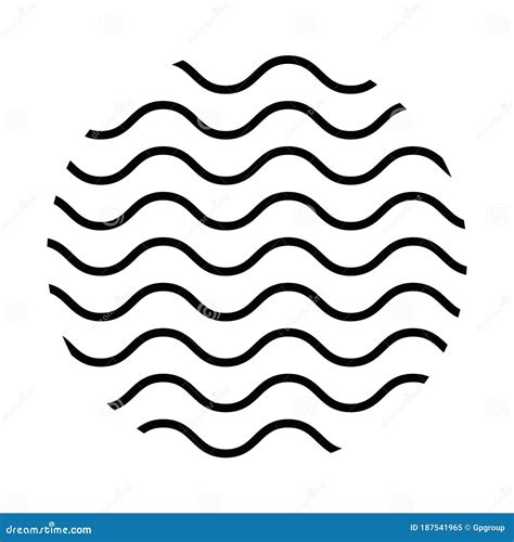 Geometric And Abstract Zig Zag Circle Vector Design Stock Vector Illustration Of Company