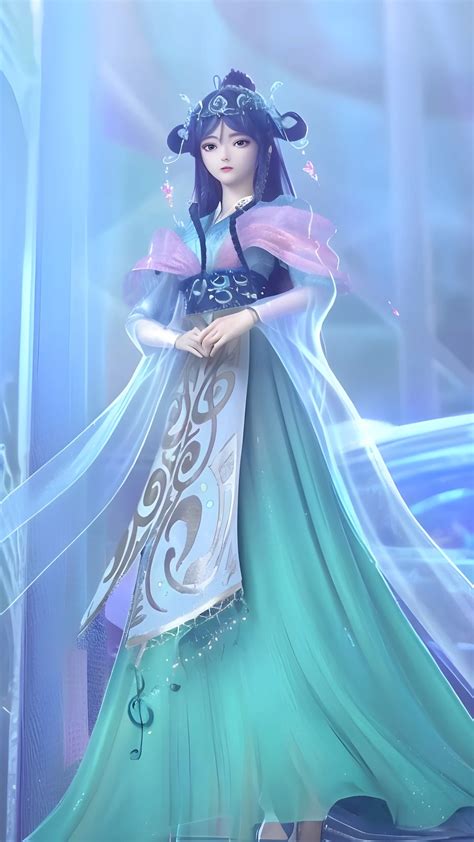 动漫女神精灵梦叶罗丽情公主与音公主AI精修手机壁纸 哔哩哔哩