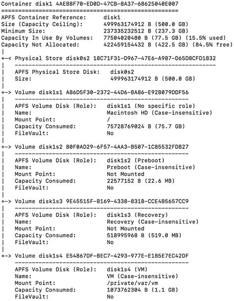Disks Partitions Volumes Containers The Eclectic Light Company