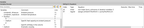 Openmodelica Unable To Find Out The Variables And Equations Of Blt