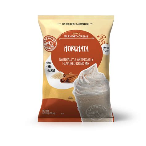 Big Train Vivaz Horchata Blended Crème Beverage Mix 5 X 35lb Bags