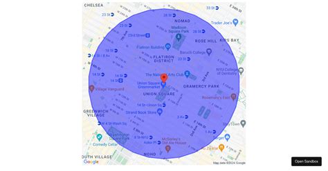 Google Static Map With Circle Forked Codesandbox