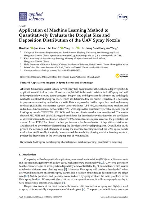 PDF Application Of Machine Learning Method To Quantitatively Evaluate