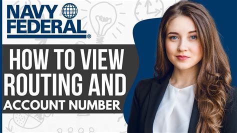 How To Find Routing And Account Number On Navy Federal 2023 Youtube