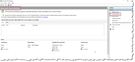 Azure Backup Agent Azure Lessons