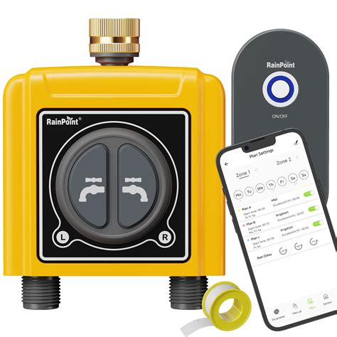 Buy Rainpoint Sprinkler Timer Wifi Hose Timer Smart Water Timer For Garden Drip Irrigation