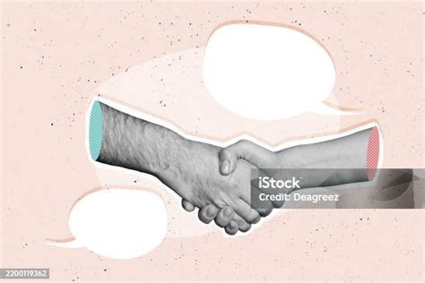 창조적 인 사진 콜라주 그림 인간의 손 3d 신체 파편 떨림 협정 만들다 거래 협동 연대 몸짓 그림 배경 0명에 대한 스톡 사진 및 기타 이미지 Istock