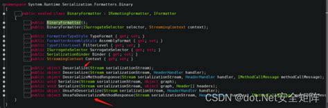 Net高级代码审计（第九课） Binaryformatter反序列化漏洞 Csdn博客