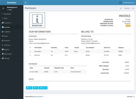 Inventory Management System Php Scripts Duration Of Storage 5 In Kolkata