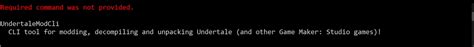 Undertale Mod Tool Not Opening · Issue 1218 · Underminersteamundertalemodtool · Github