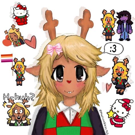 Noelle Holiday Fanart Deltarune Made By Me 3