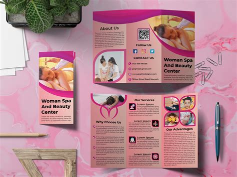 Creative Tri Fold Brochure Design On Behance Creative Tri Fold Brochure Design On Behance