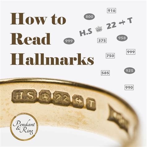 How To Read Jewelry Hallmarks