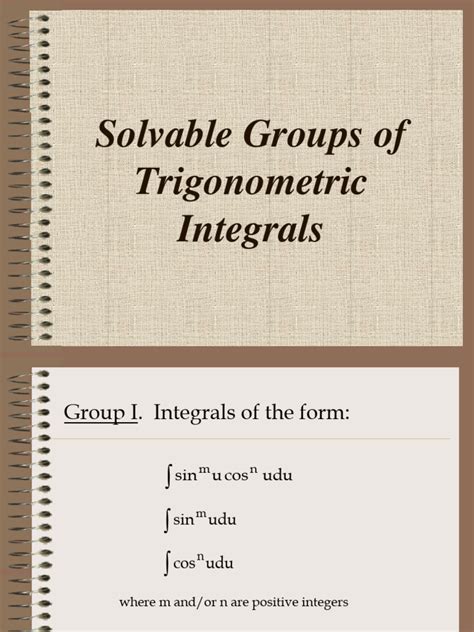 Lecture 7 Solvable Groups Trig Functions Pdf Trigonometric Functions Mathematical