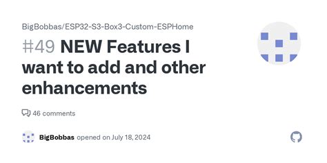 NEW Features I Want To Add And Other Enhancements Issue 49