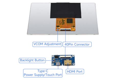 7 Inch QLED Touch Display Kiwi Electronics