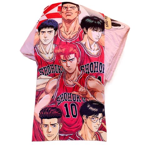 卡通潮牌大毛巾浴巾灌篮高手动漫樱木花道速干篮球跑步擦汗男面巾虎窝淘