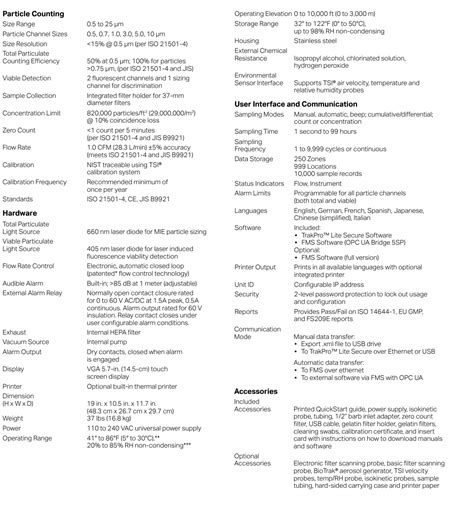 Tsi Biotrak Real Time Viable Particle Counter Dpstar Group