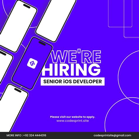 codesprint on linkedin iosdeveloper iosjobs seniordeveloper techcareers appledeveloper…