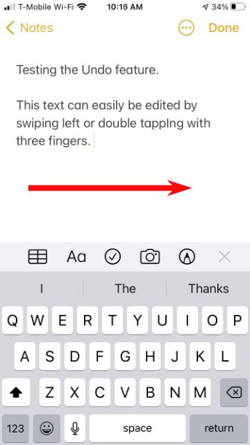 How To Undo Typing On The Iphone Ianswerguy