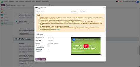 Shopify Odoo Connector By Emipro