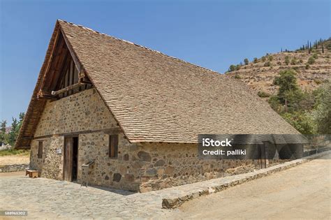 키프로스 갈라타에 있는 파나기아 포디후우 고대 기독교 정교회 유네스코 세계 문화유산 보호지역에 대한 스톡 사진 및 기타 이미지 유네스코 세계 문화유산 보호지역 키프로스