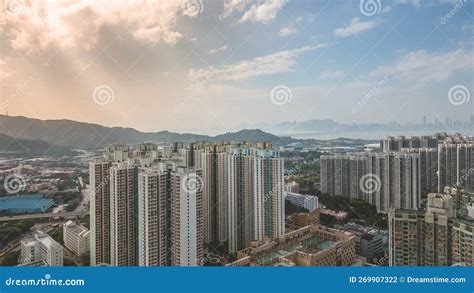 A Landscape Of The Tin Shui Wai Estate Feb 18 2023 Editorial Photography Image Of Abstract