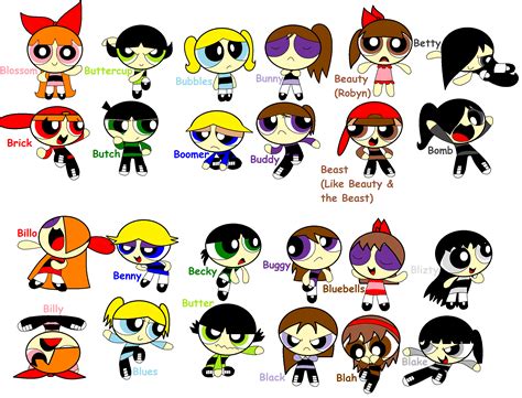 Ppg Rrb And New Members By Sexy Blossom On Deviantart