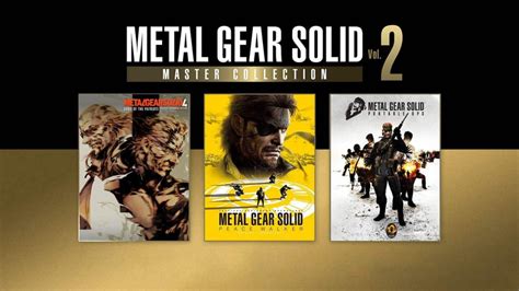 Metal Gear Solid Collection Vol 2 Un Leak Rivela Tutti I Titoli Della