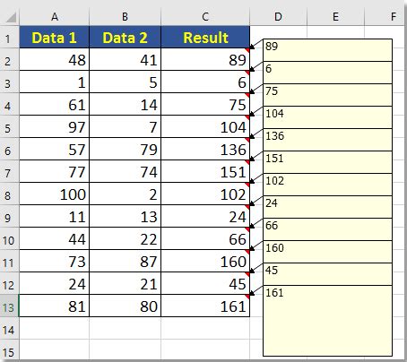 How To Insert Formula Result In Excel Comment