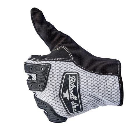 Biltwell Anza Gloves White Thunderbike Shop