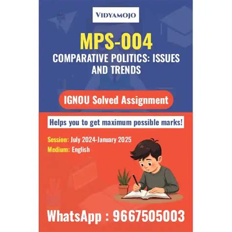 Ignou Mps 004 Solved Assignment 2024 25 English Medium Pdf