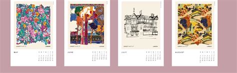 Liberty 2025 Wall Calendar Galison London Liberty 9780735381490