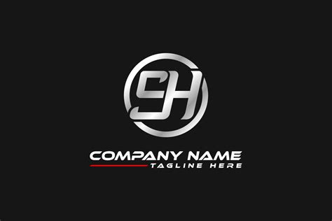 Initial Monogram Sh Hs Logotype Graphic By Billah200masum · Creative Fabrica