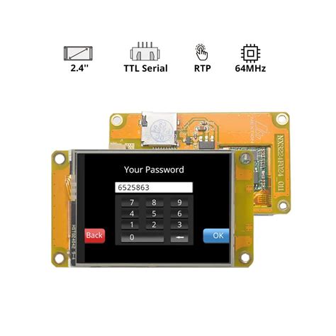 NEXTION HMI Solution Human Machine Interface For HMI GUI Development Inch LCD TFT Display