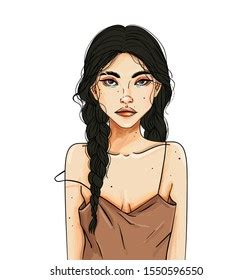 Black Outlines Girl Nude Images Stock Photos Vectors Shutterstock