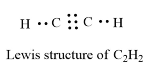 Electron Dot Diagram For C2h2