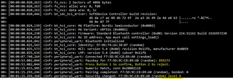 Enable CONFIG BT SETTINGS Causes The BT Pairing Failed Nordic Q A Nordic DevZone Nordic