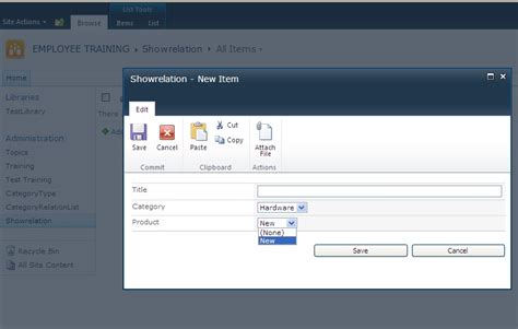 All About Sharepoint Cascading Dropdowns In Sharepoint 2010