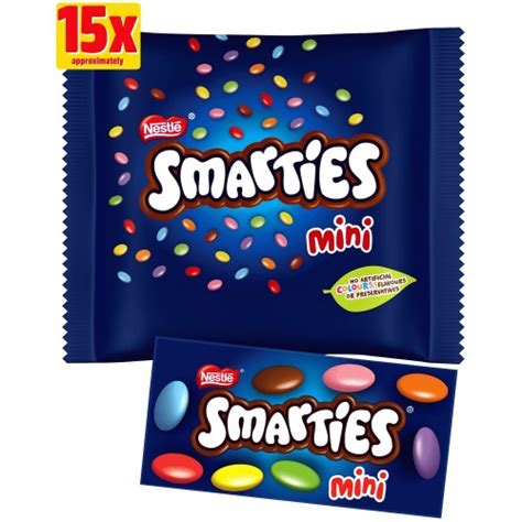 Smarties Mini Cartons Chocolate Multipack 15 X 216g Compare Prices