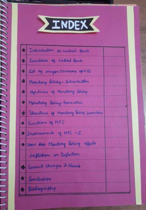 Monetary Policy Committee Project Work Class 12 Pdf