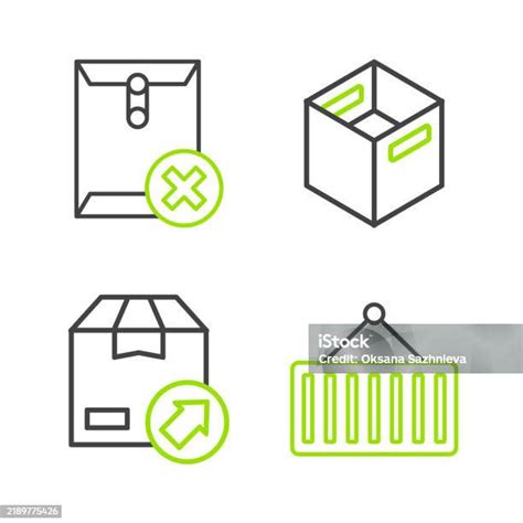 크레인의 컨테이너 라인 카톤 판지 상자 및 봉투 삭제 아이콘을 설정합니다 벡터 교통에 대한 스톡 벡터 아트 및 기타 이미지 교통 나무 기둥 나무 상자 Istock