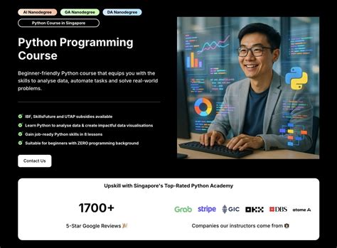 Top 5 Python Courses In Singapore To Start Your Data Science Career