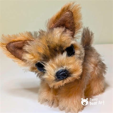 How To Make Yorkshire Terrier Plush Teddy Bear Art
