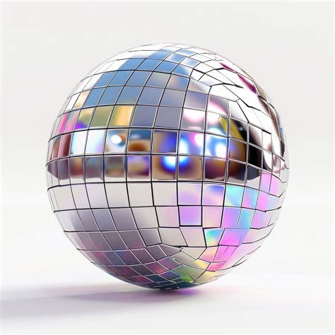 Reflective Disco Ball With Colors Free Photo Rawpixel