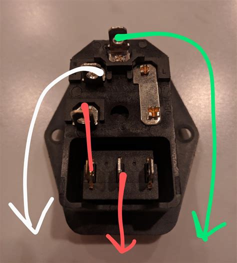 Proper Wiring Of Inlet Module Plug Rcade
