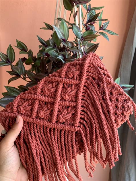 Digital Macrame Clutch Bag Pattern PC08 Instant Download Etsy