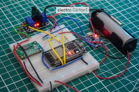 Electro Gadget Smart Iot Battery Management System Using Esp32 Link